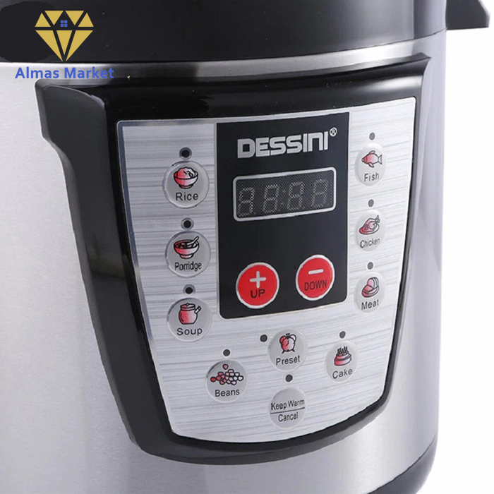 پلوپز برقی دسینی DS-377 حجم 6 لیتر 10 کاره – الماس مارکت