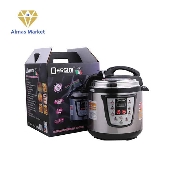 پلوپز برقی دسینی DS-377 حجم 6 لیتر 10 کاره – الماس مارکت